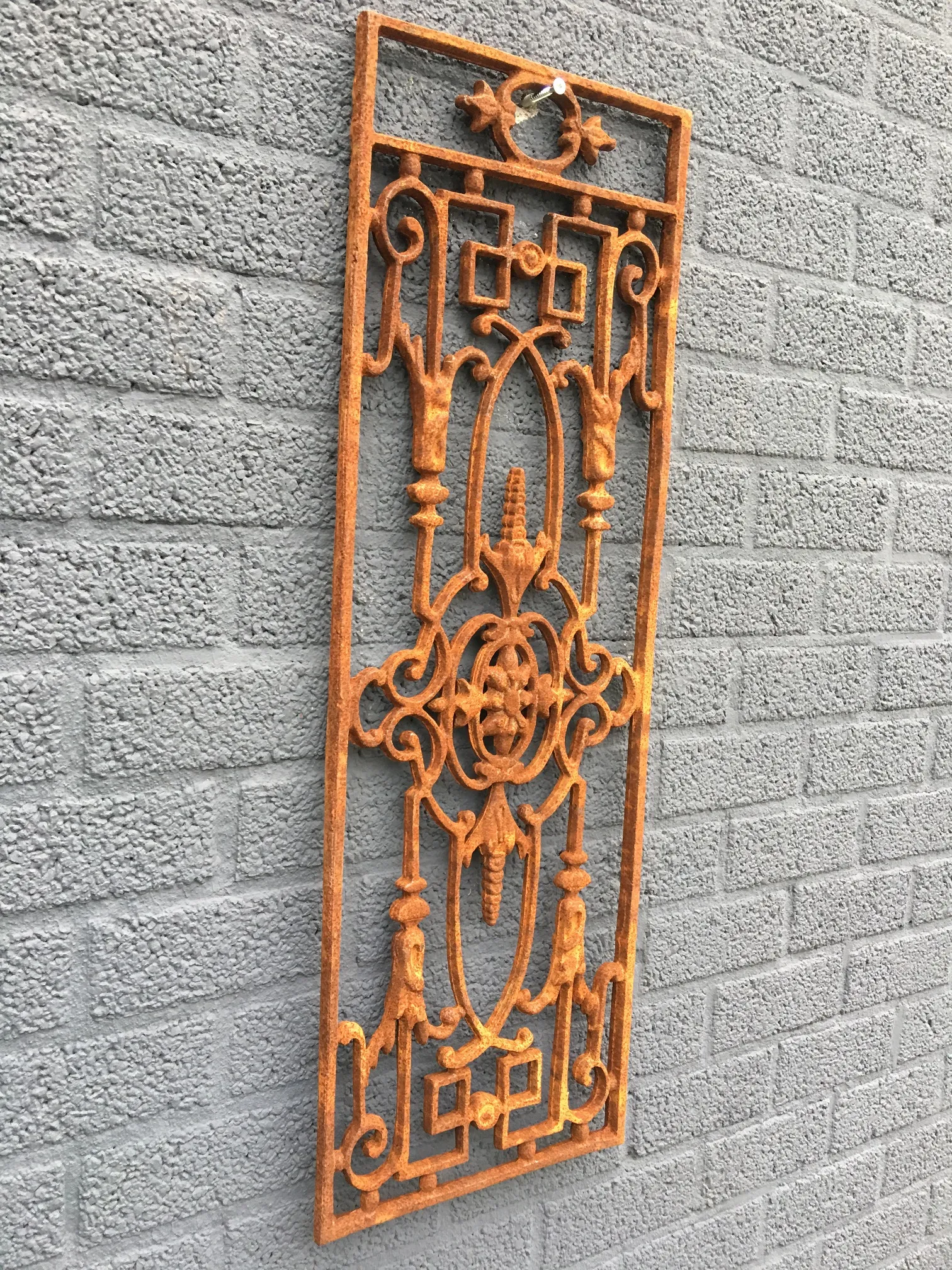 Rooster gietijzer, deurrooster / raamrooster, wandornament
